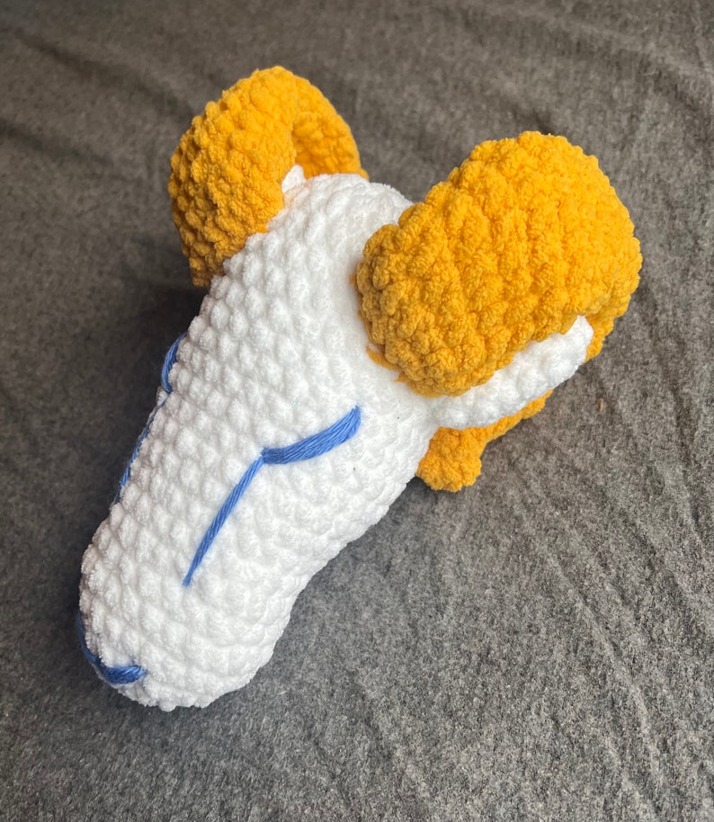 Rams Head Crochet PATTERN Amigurumi - Etsy