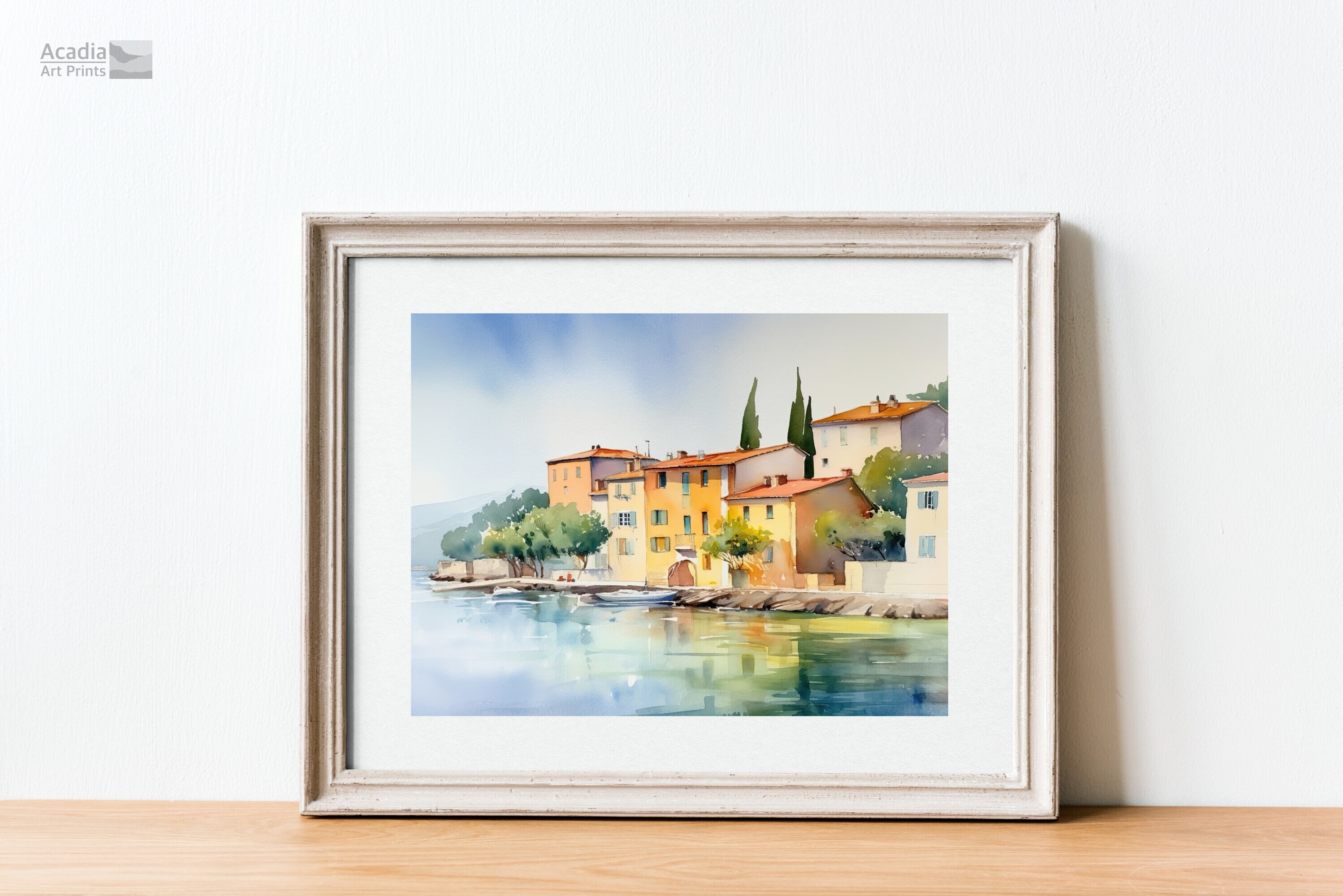 Provence Watercolor Painting Provence Wall Art Printable - Etsy