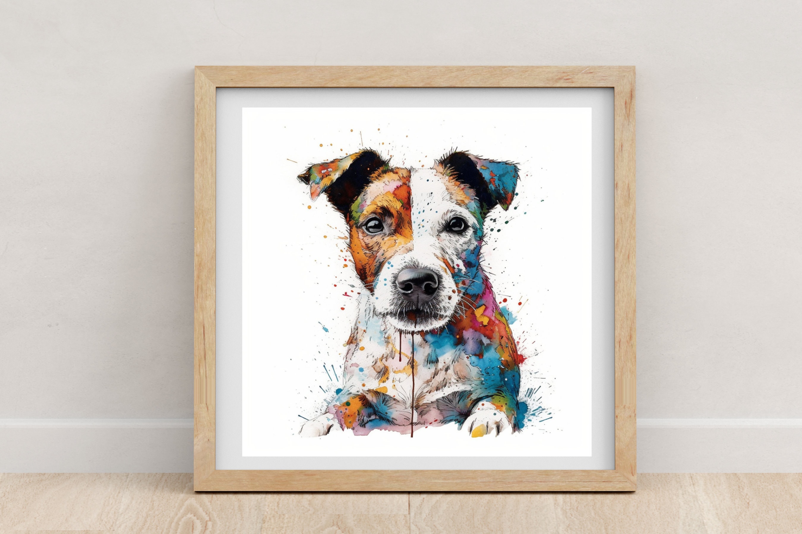 Jack Russell Print | Jack Russell | Jack Russell Poster | Watercolour ...