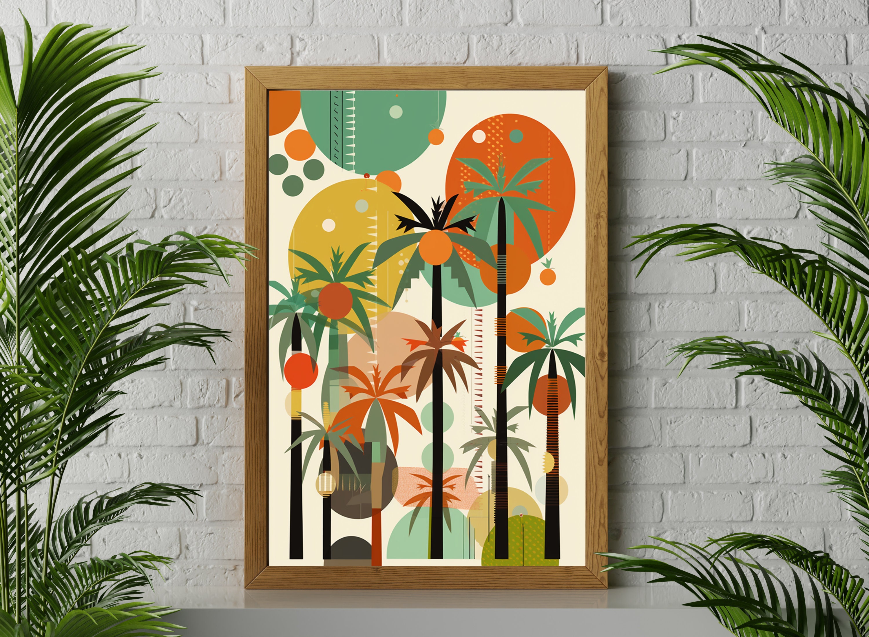 Palm Tree Print | Palm Tree Poster | Palm Tree Art | Palm Trees - Etsy