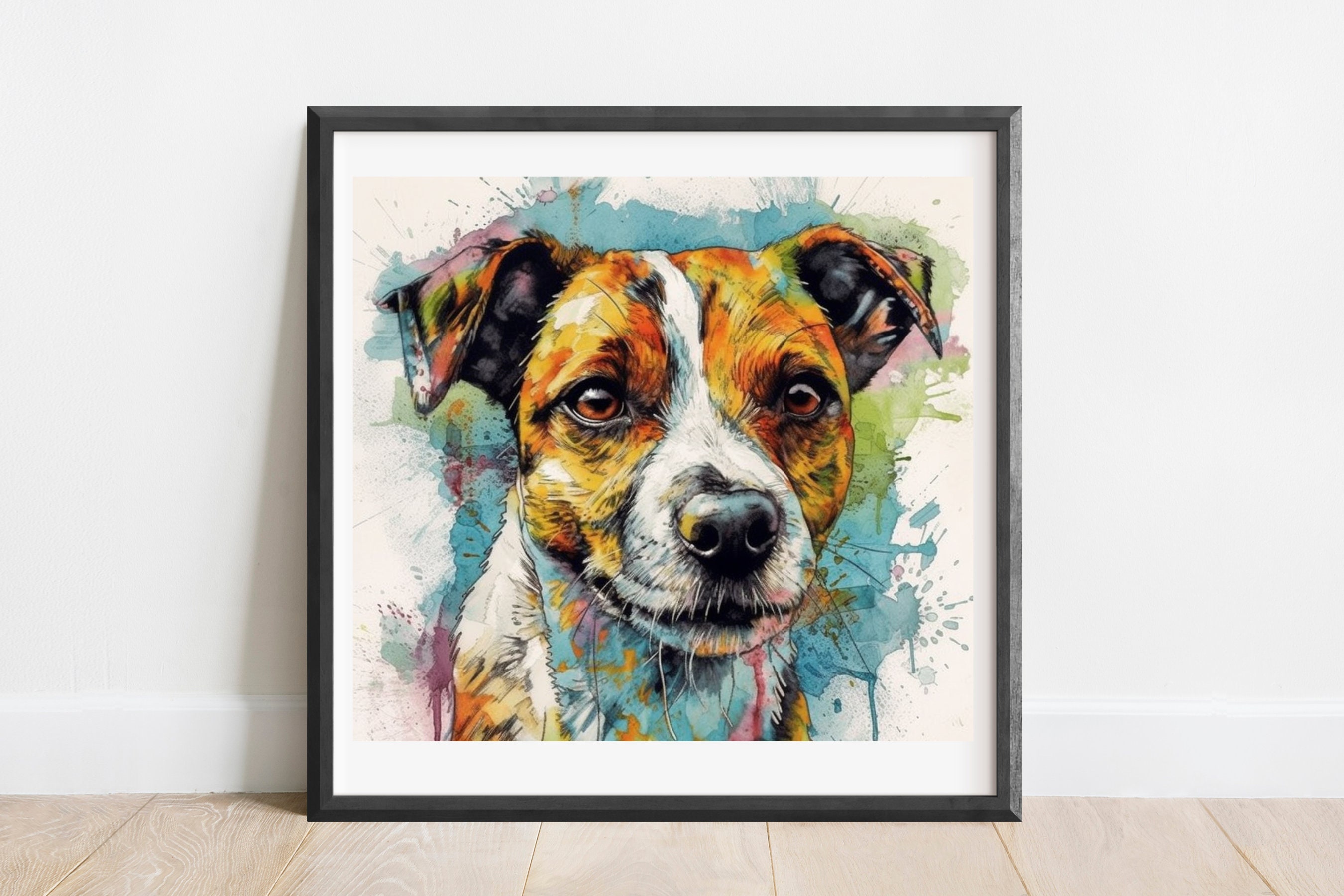 Jack Russell Print | Jack Russell | Jack Russell Poster | Watercolour ...