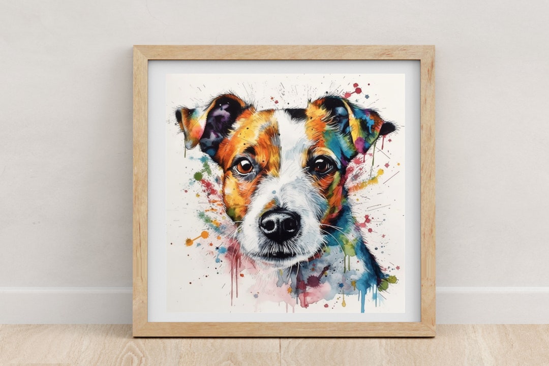 Jack Russell Print | Jack Russell | Jack Russell Poster | Watercolour ...