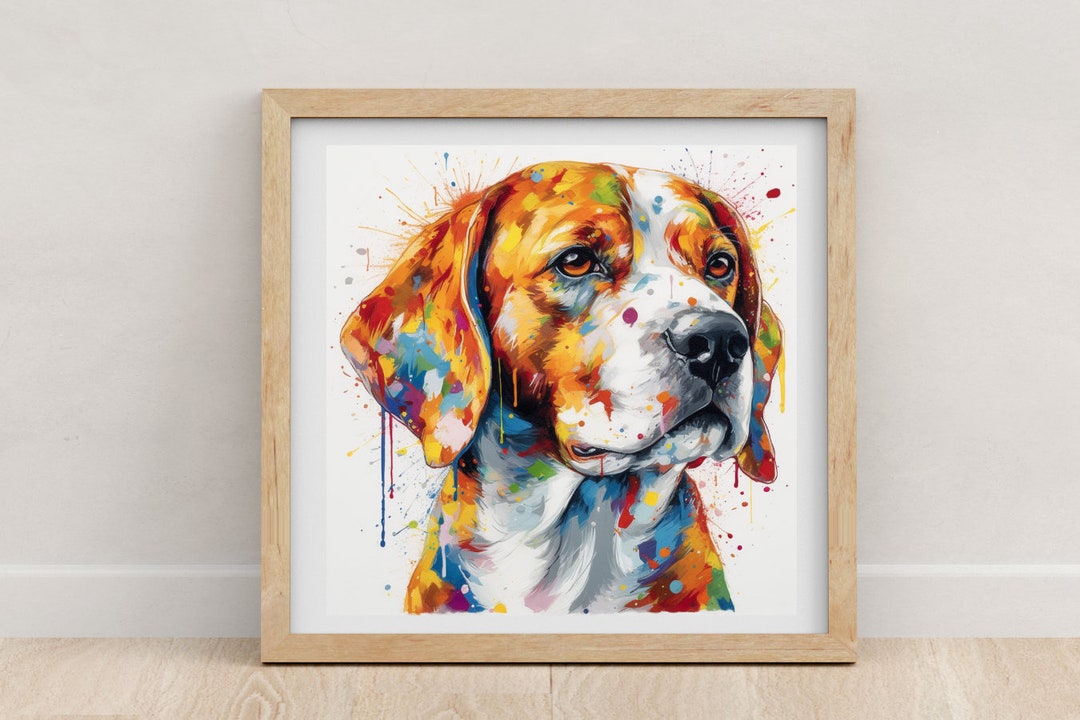 Beagle Print | Beagle | Beagle Poster | Watercolour Print | Dog Lovers ...