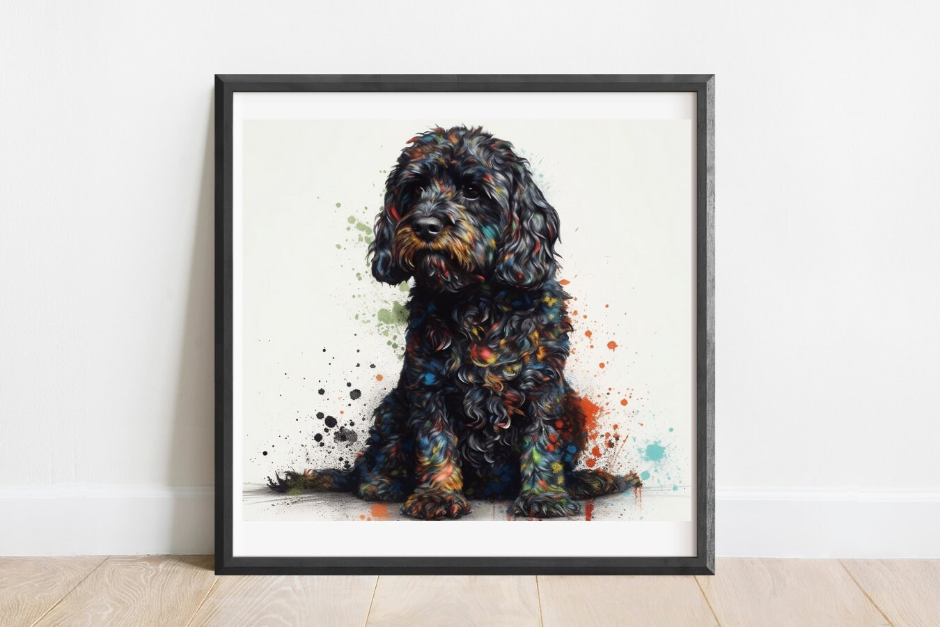 Cavapoo Print Cavapoo Cavapoo Poster Watercolour Print Dog Lovers Pet ...