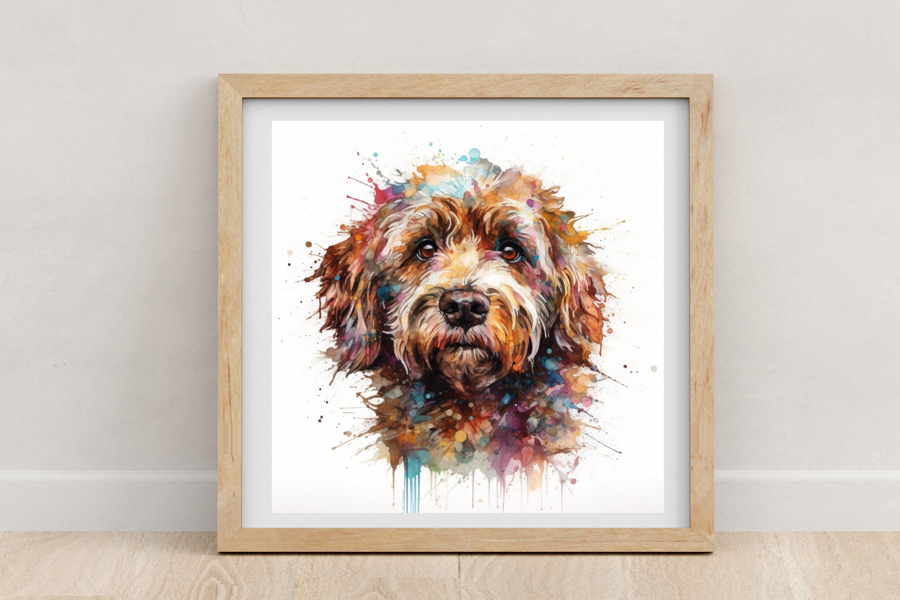 Cockapoo Print | Cockapoo | Cockapoo Poster | Watercolour Print | Dog ...