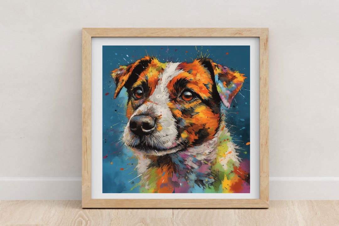Jack Russell Print | Jack Russell | Jack Russell Poster | Watercolour ...