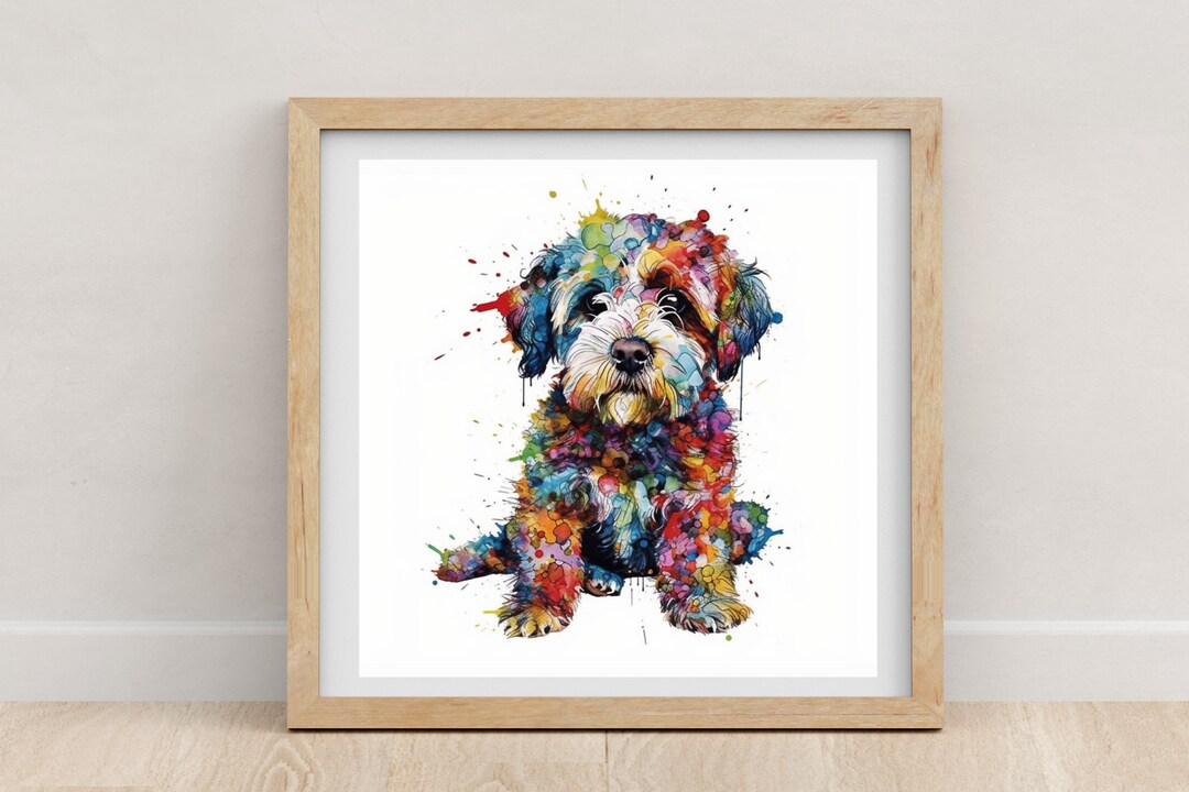 Cockapoo Print | Cockapoo | Cockapoo Poster | Watercolour Print | Dog ...