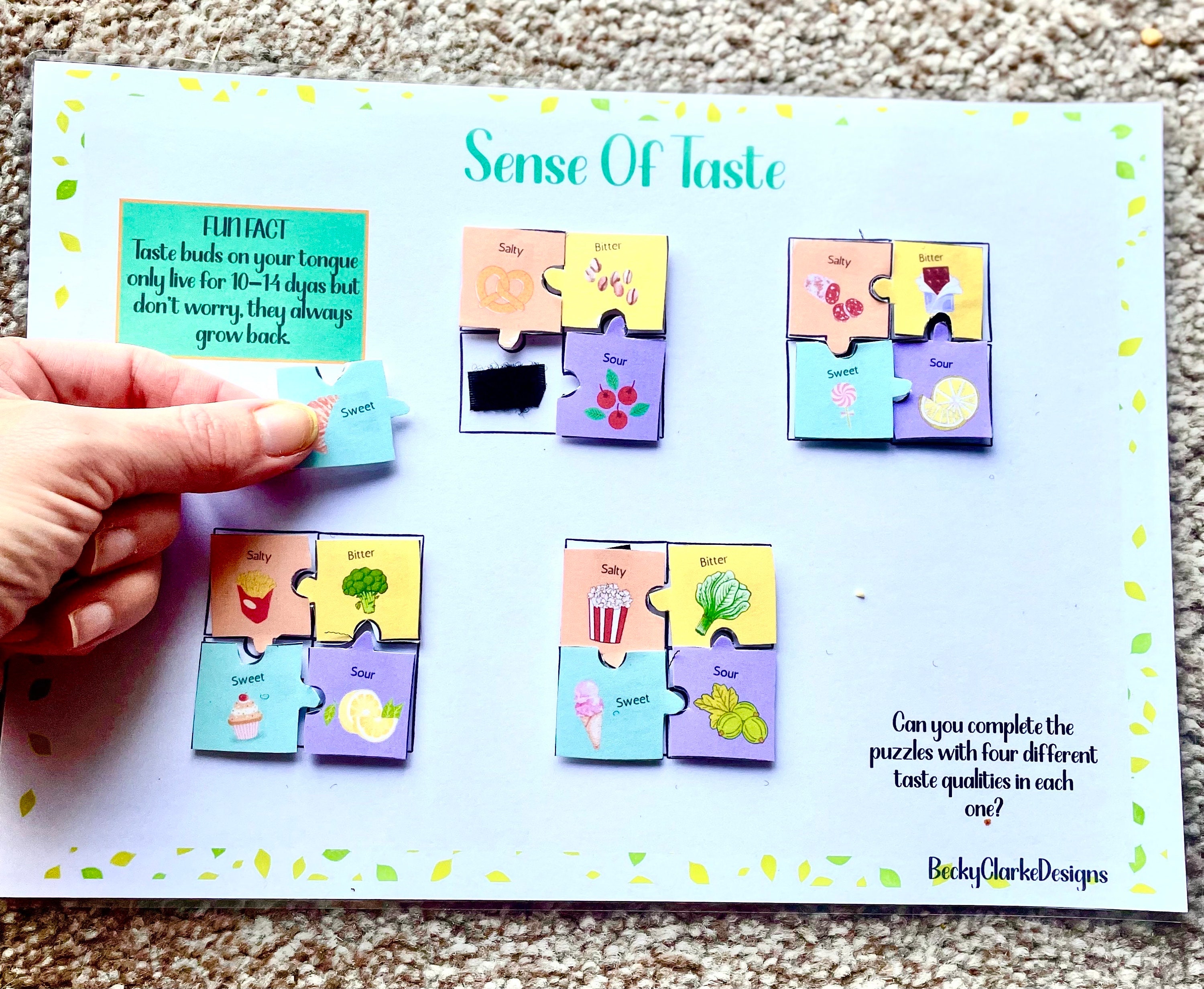 Five Senses Teaching Activities Teacher 5 Senses Printable Montessori ...