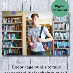 Self-care Alphabet Poster Printable Mental Health Support for Students ...