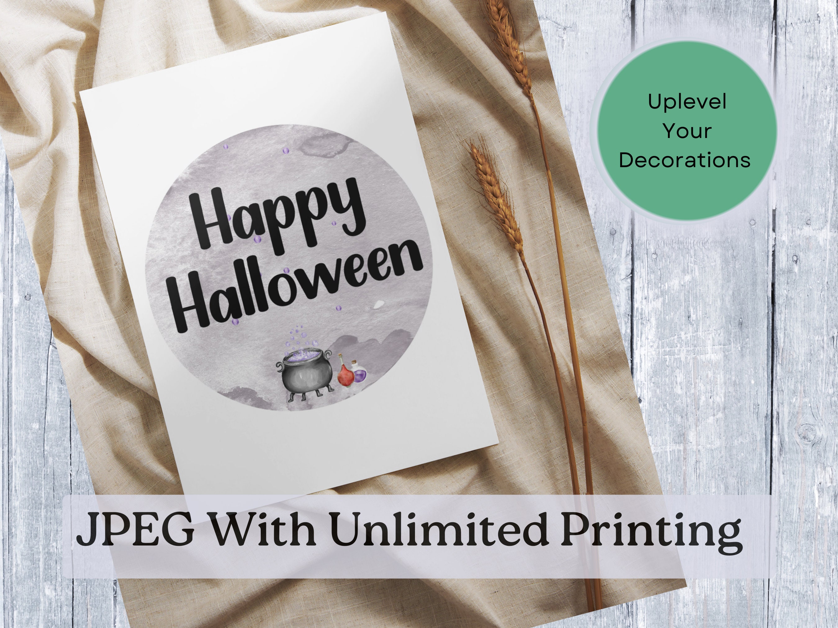 Halloween Cupcake Toppers Printable Halloween Party Toppers for Cake ...