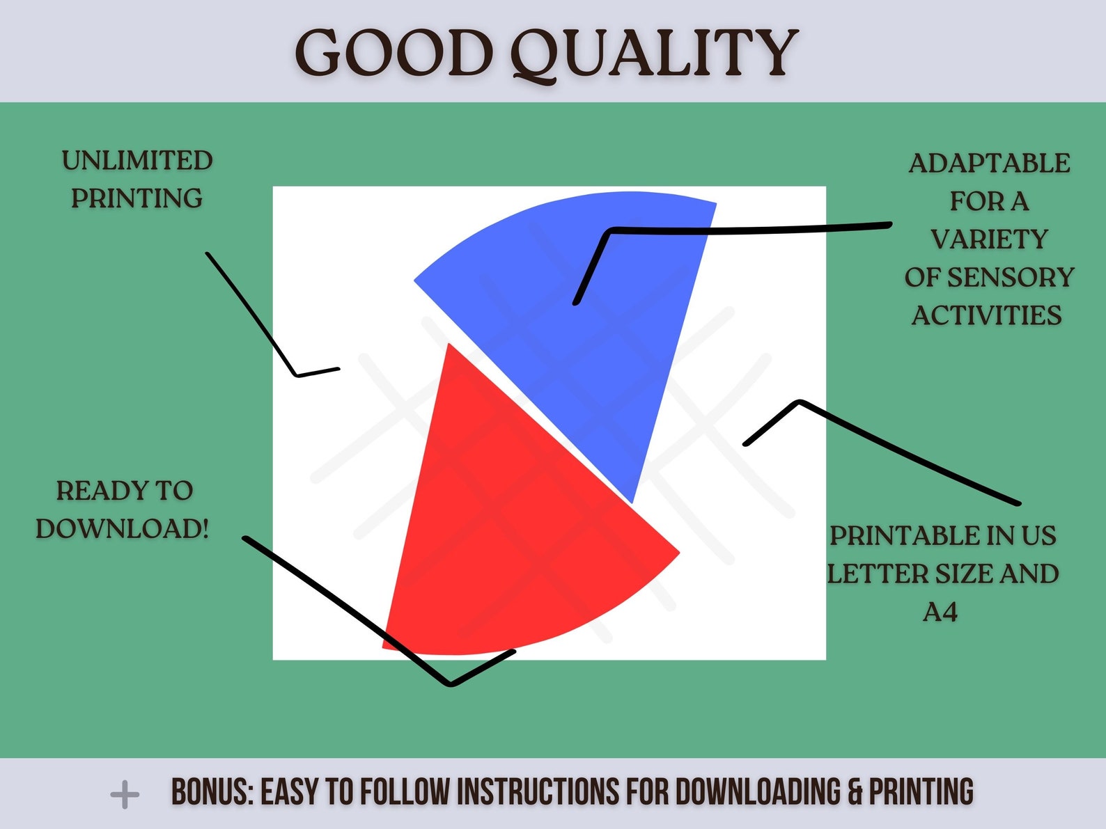 Sensory Tray Colour Inserts Printable Sensory Bin Resource for Tuff Tub ...