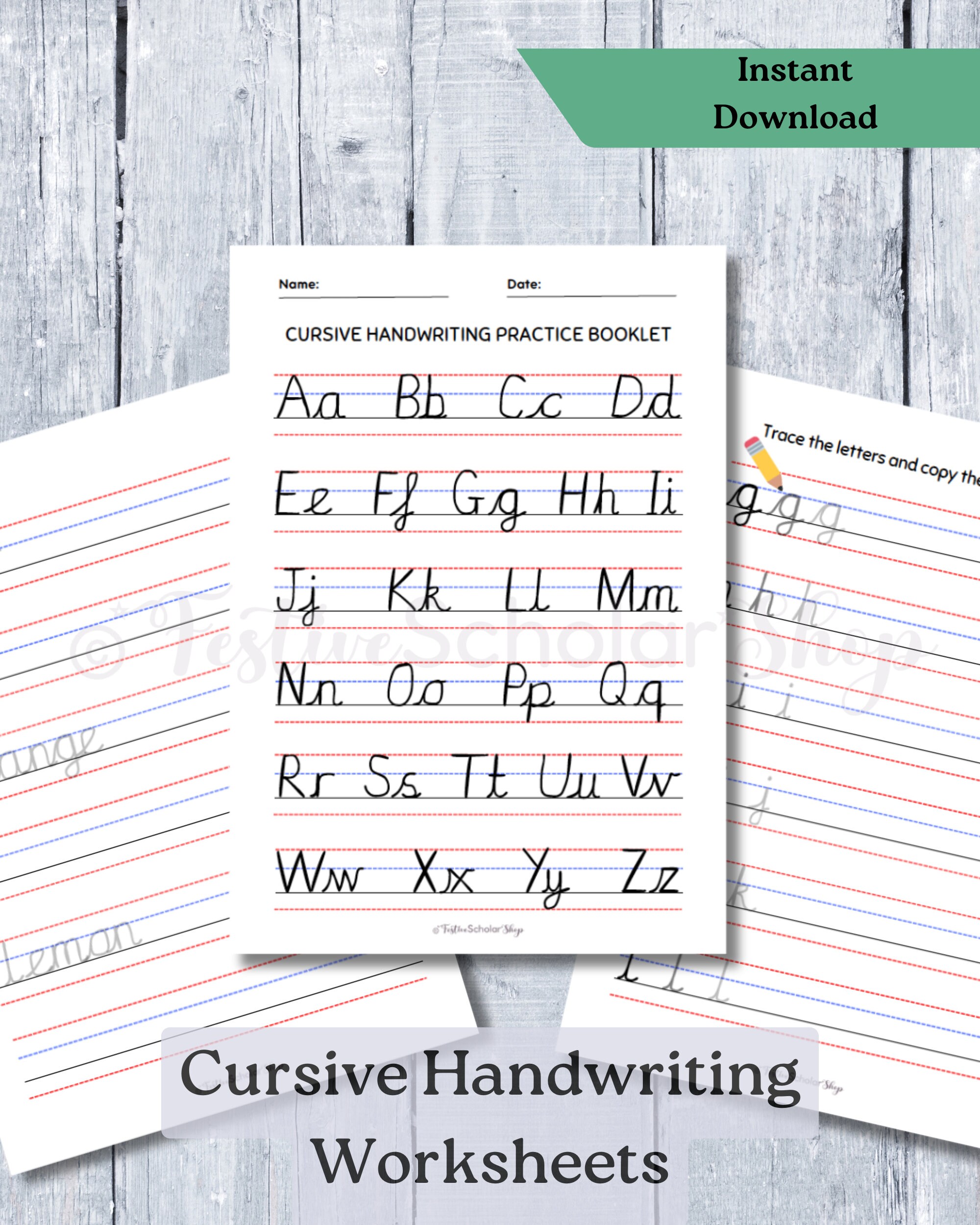 Handwriting Practice Learning Without Tears Cursive Kickoff Teachers ...