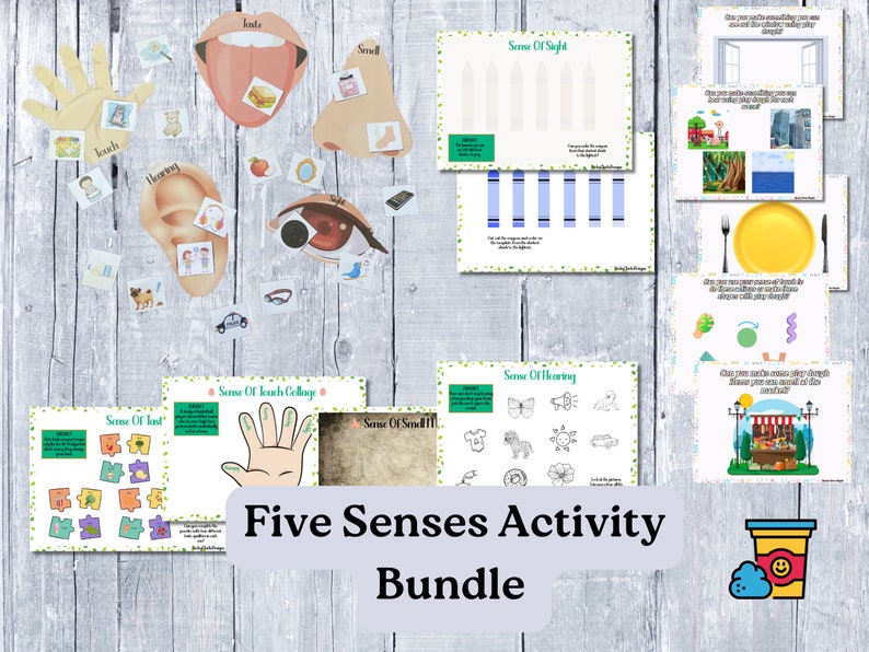 Five Senses Activities Printable for the 5 Senses Activity Montessori ...