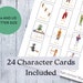 Macbeth Character Flashcards for Guessing Game Printable Macbeth ...
