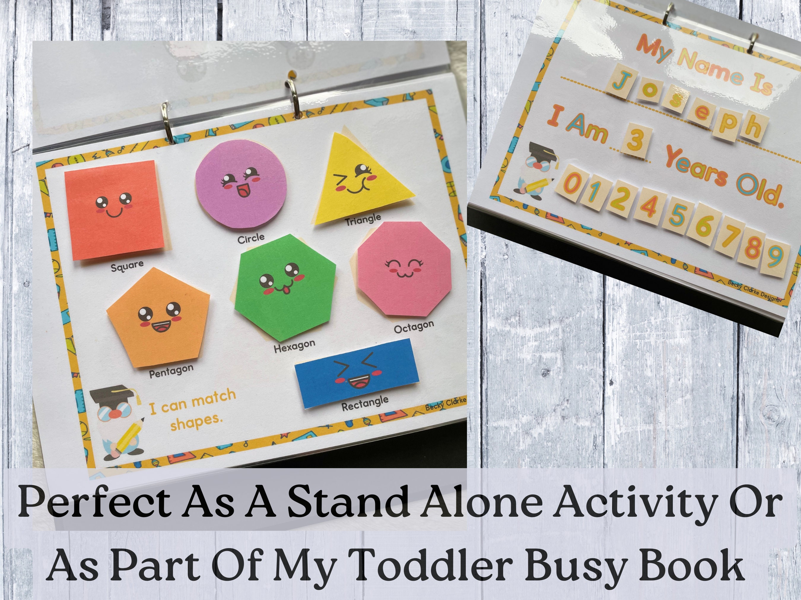 Shape Matching Activities Printable Match the Shapes Toddler Activity ...