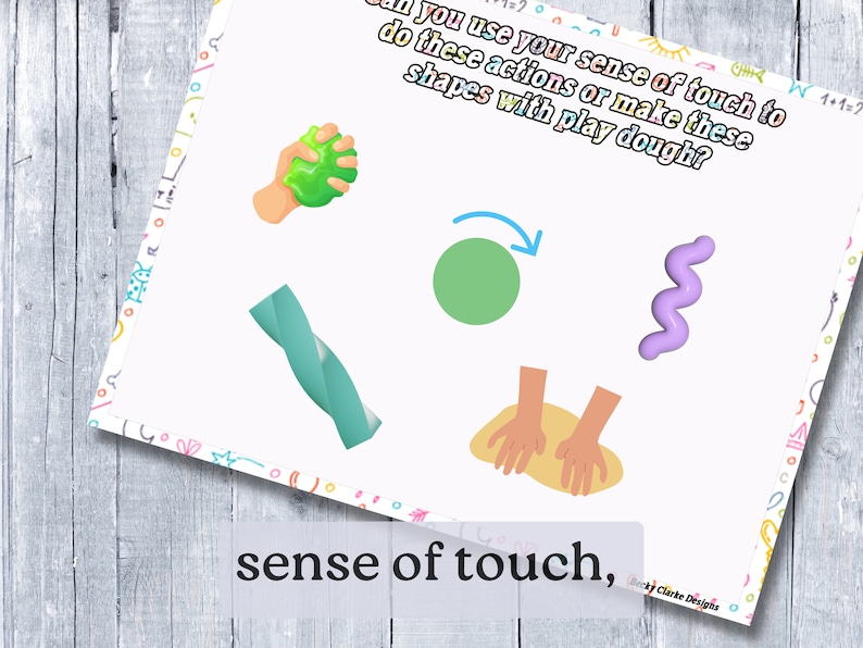 Five Senses Activity Printable 5 Senses Resource for Homeschool ...