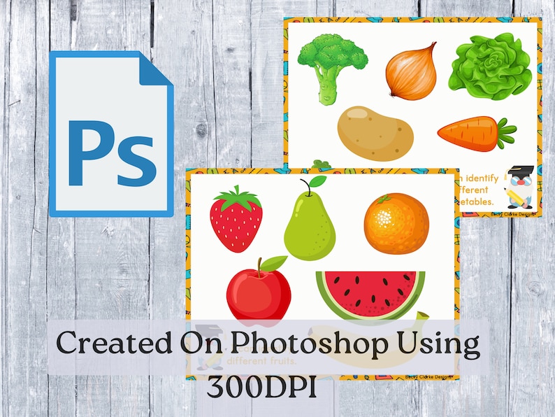 Fruit and Vegetable Activity Printable Vegetable and Fruit - Etsy