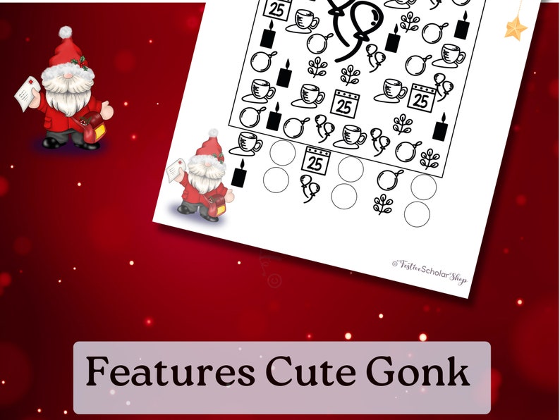 Christmas I Spy Activity Printable Christmas Eye Spy Activity for Kids ...