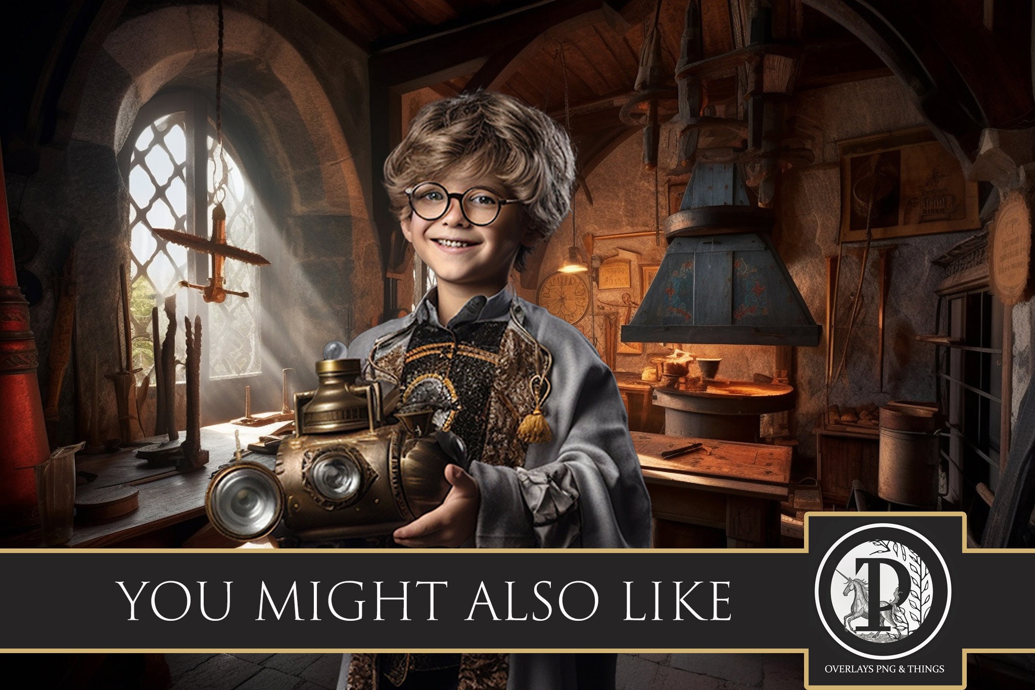 Magic Alley Digital Background / Magic Market Backdrop / Fairy Tale ...