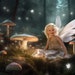 Magical Fairy Digital Backdrop / Fairy Background / Fairy Art / Fairy ...