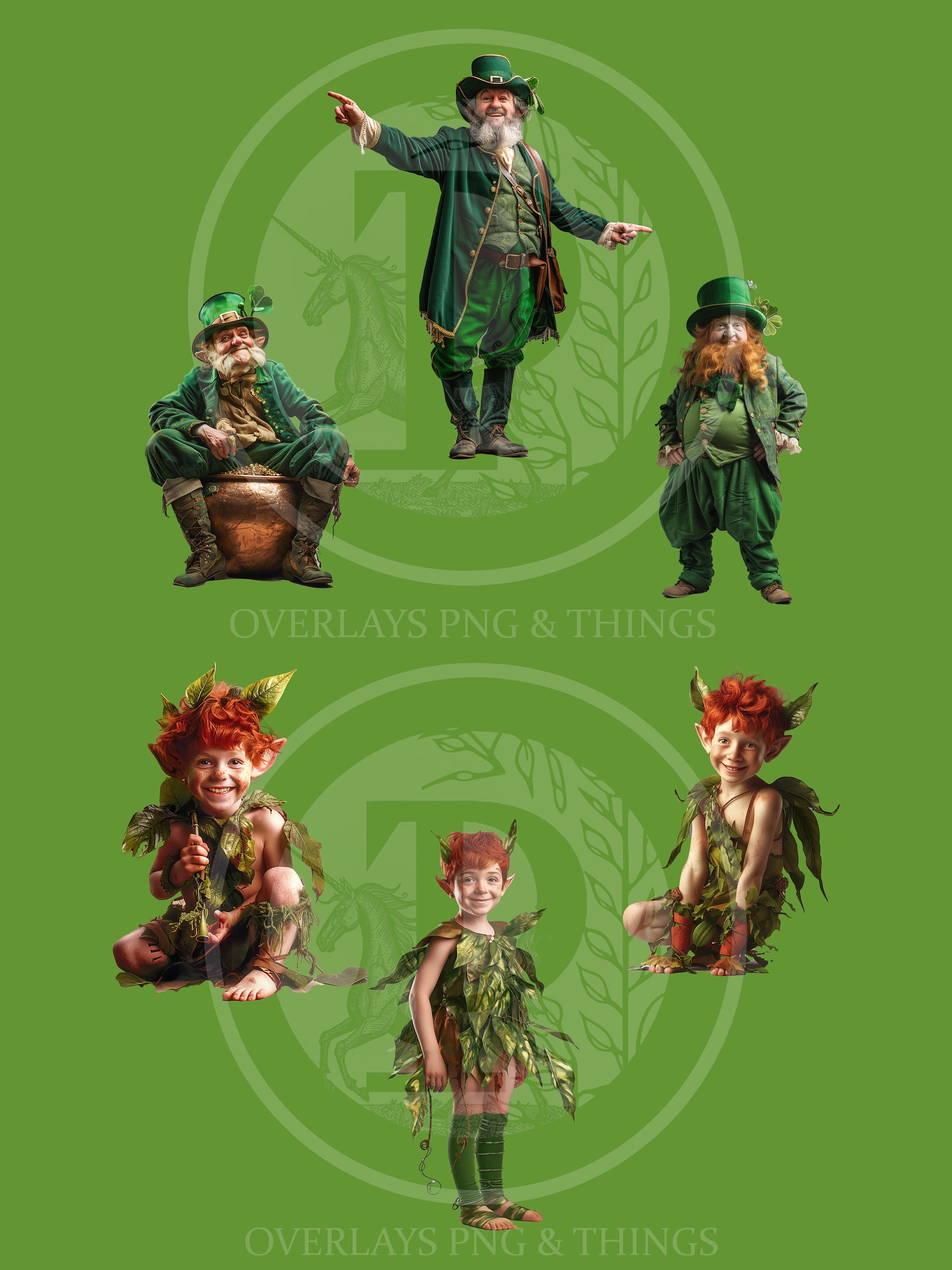 Magical Fairy Fields Digital Overlay Kit for Photoshop Enchanting ...