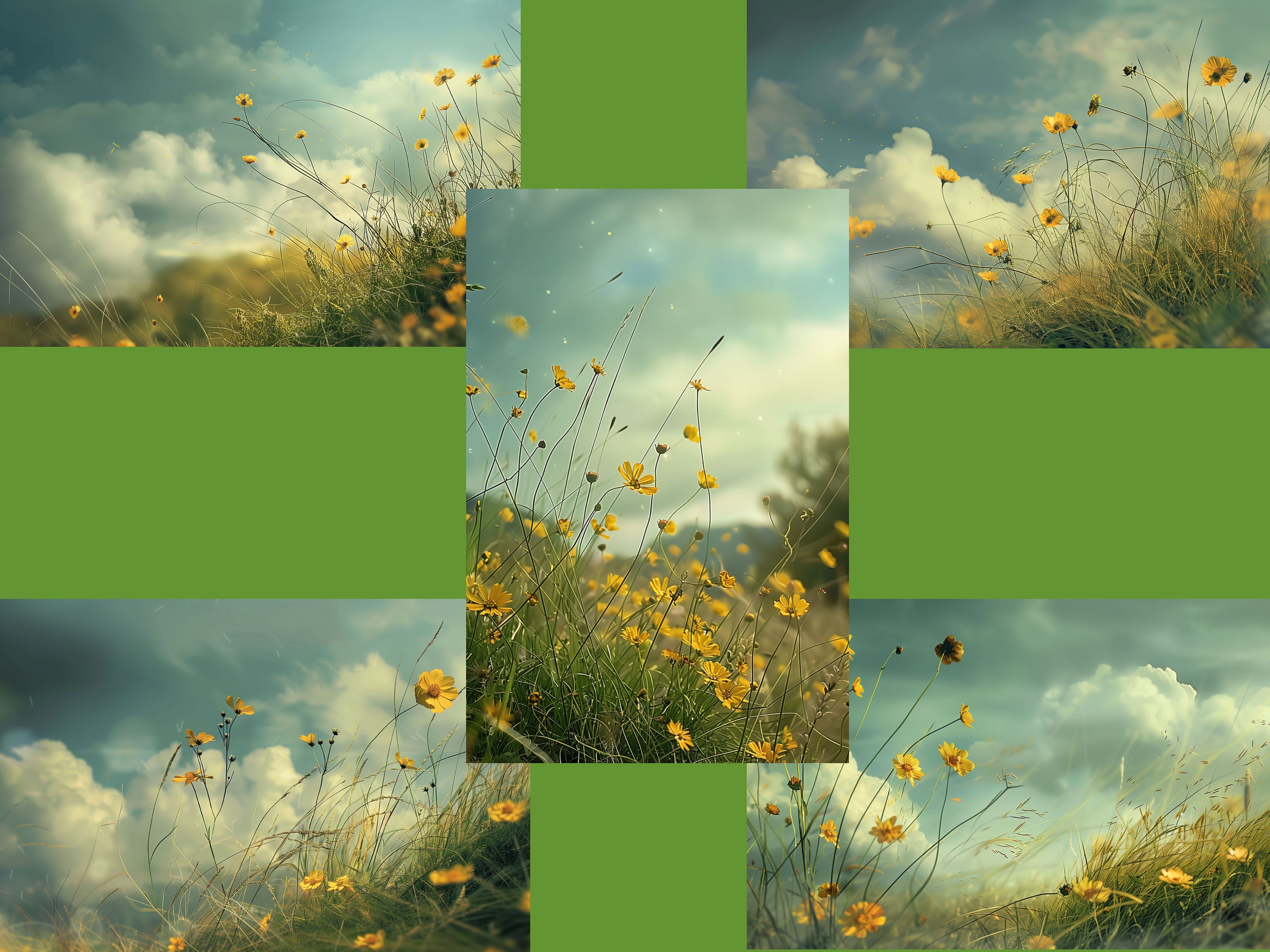 Magical Fairy Fields Digital Overlay Kit for Photoshop - Enchanting ...