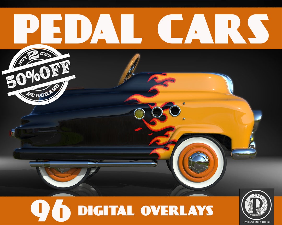 Pedal Car Overlays PNG Photoshop Overlays Pedal Car Digital Art Digital ...