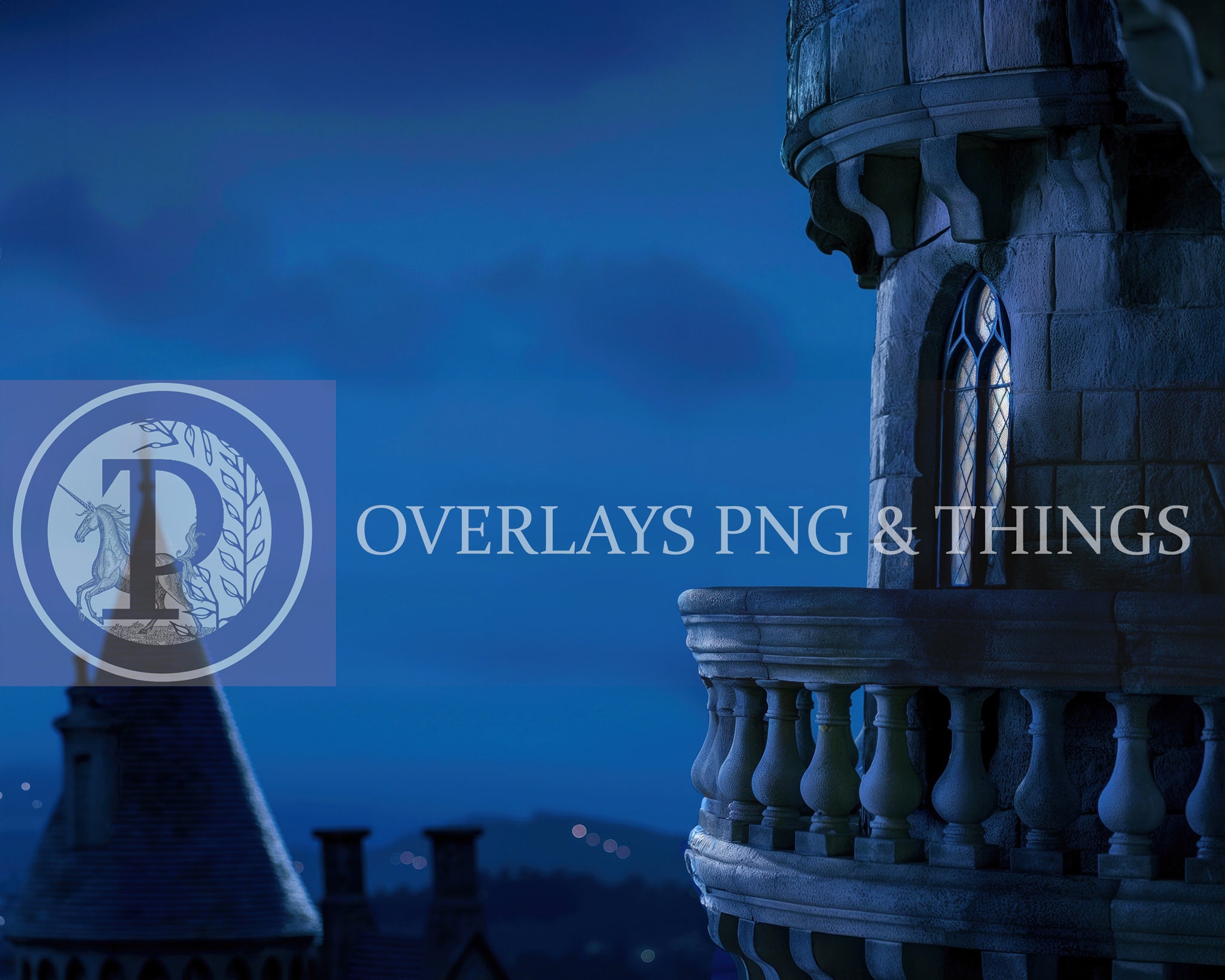 Wizard Tower Digital Background / Magic Market Backdrop / Fairy Tale ...