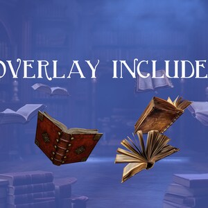 Wizard Magic Library Background / Magic Book Backdrop / Fairy Tale ...