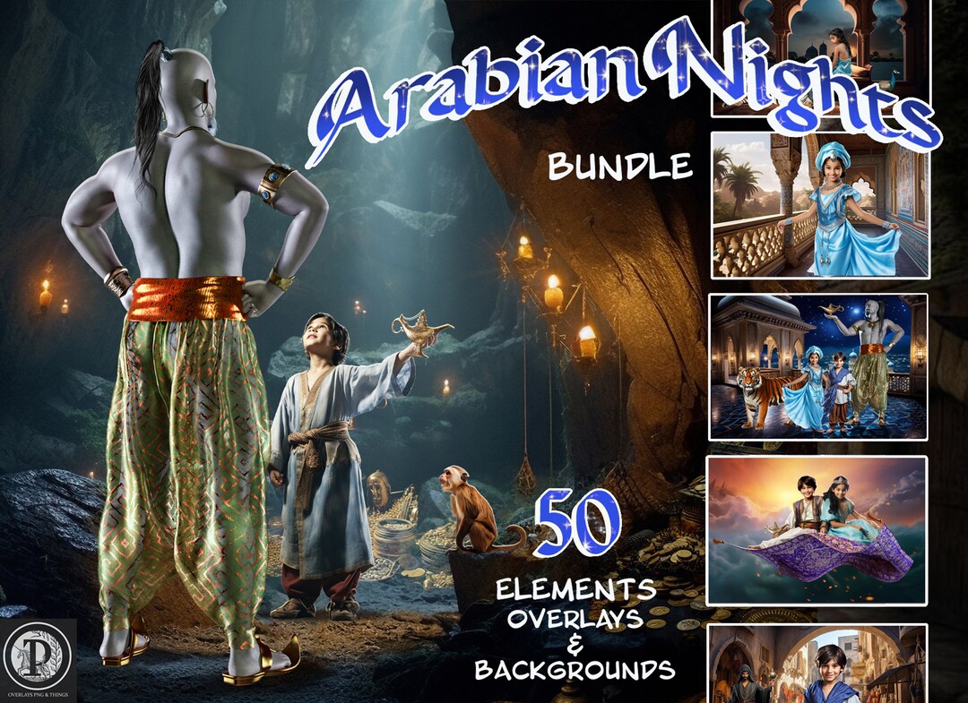 Aladdin Digital Backdrop for Composite Photography and Digital Art ...