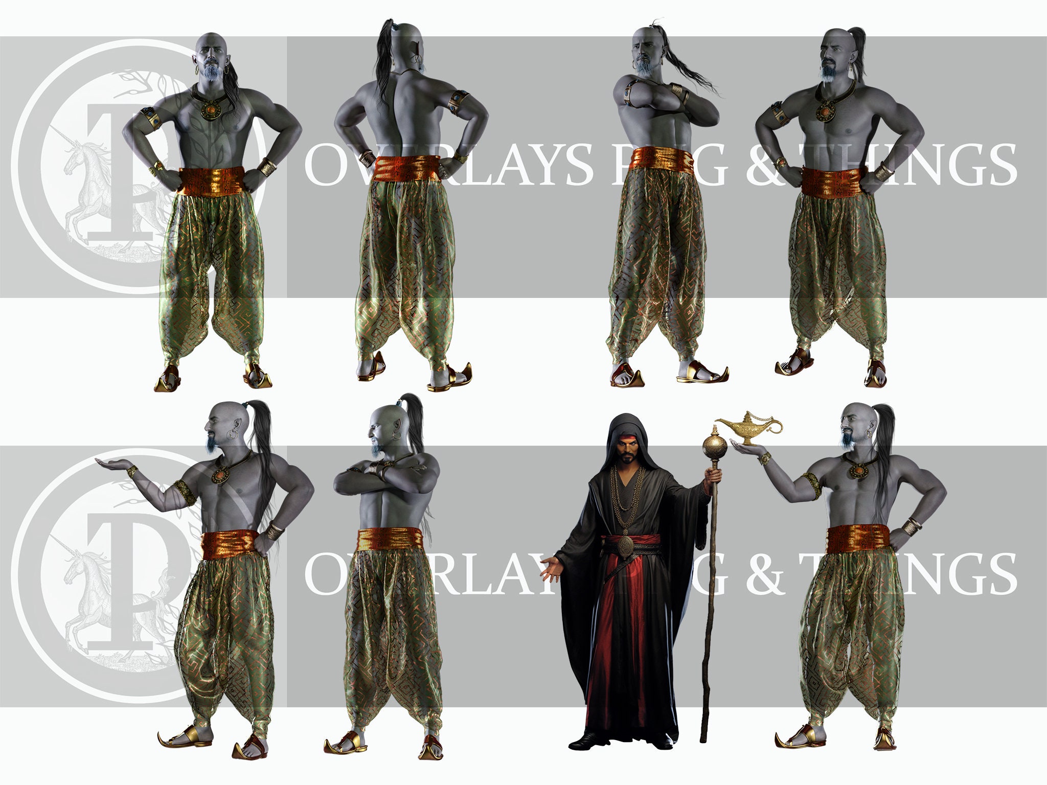 Aladdin Digital Backdrop for Composite Photography and Digital Art ...