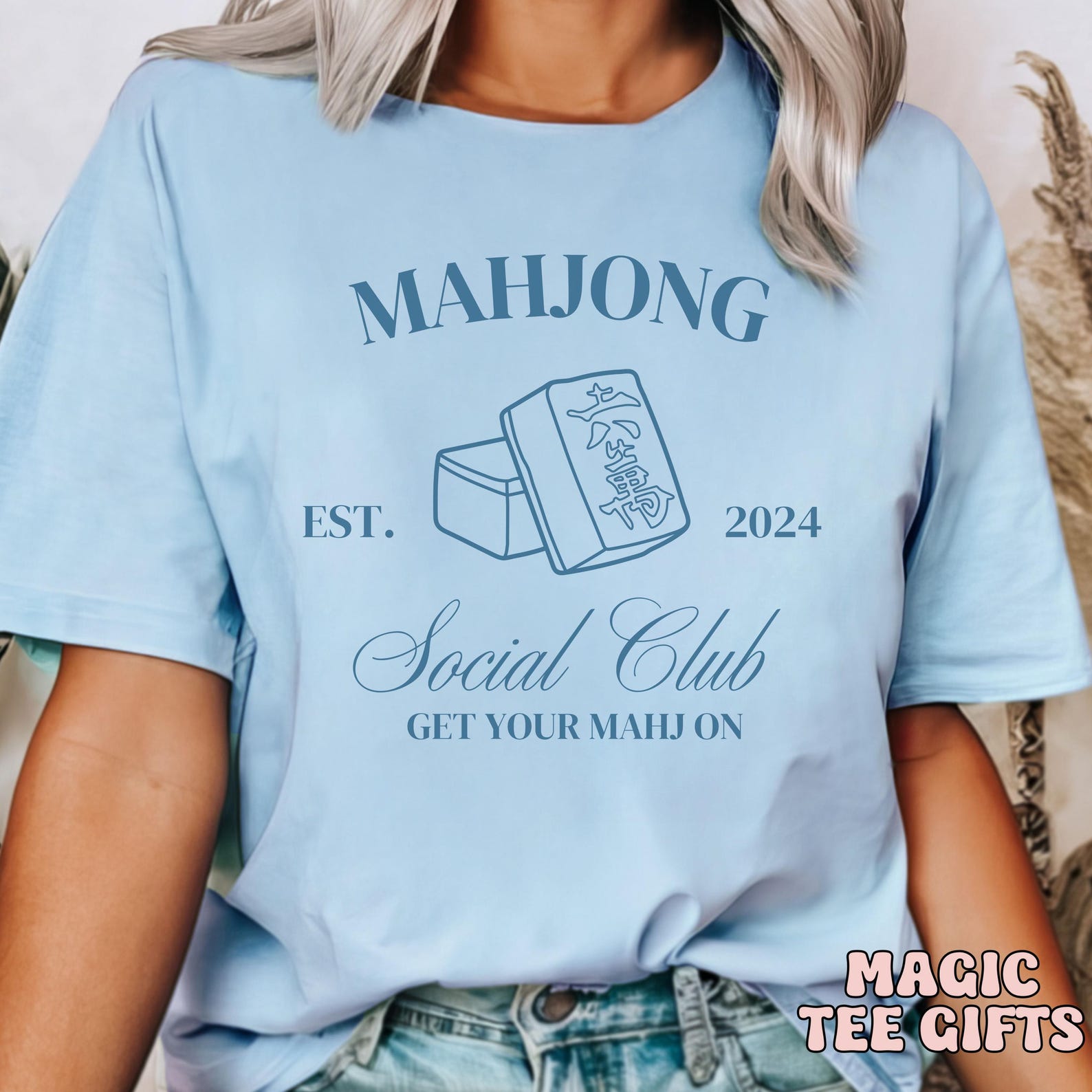 In My Mahjong Era Shirt Mahjong Social Club Shirt Mahj Tshirt Mah Jongg ...