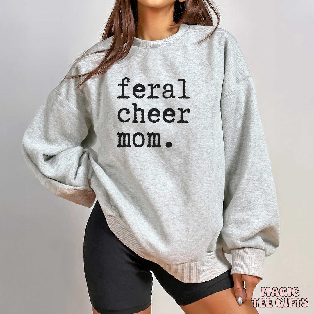 Cheer Mom Sweatshirt, Cheerleading Sweatshirt, Senior Cheer Mom, Cheer ...