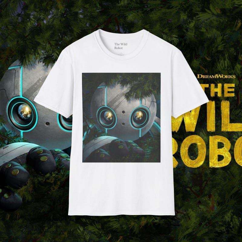 Robot T Shirt - Etsy