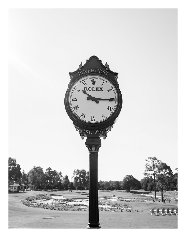 Pinehurst Resort & Country Club Rolex Clock Archival Photo - Etsy