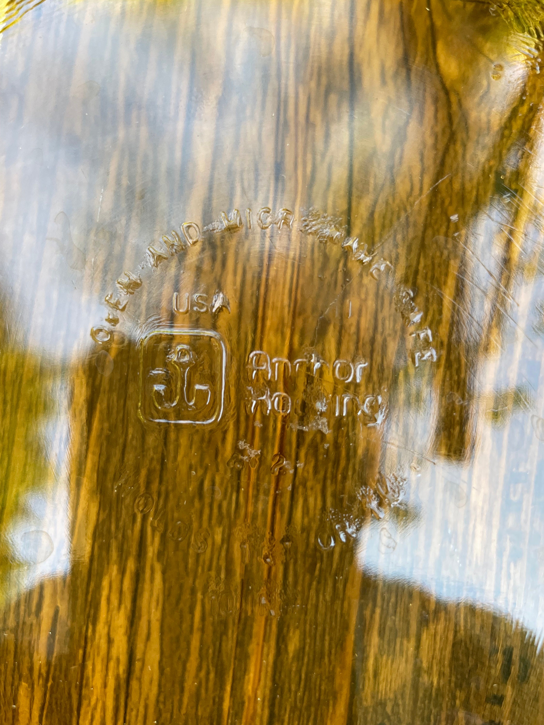 Anchor Hocking Set of 2 Amber Color Pie Plates 10 and 9. - Etsy