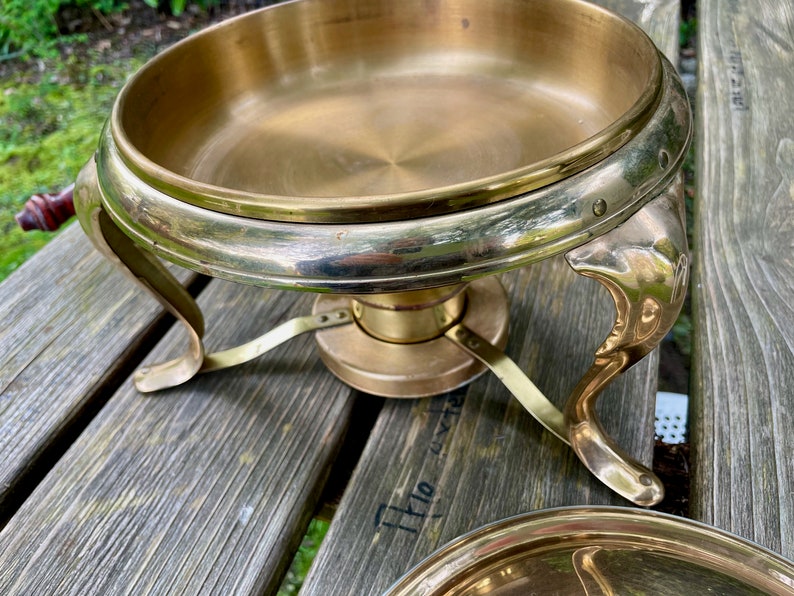Mid Century Modern Chafing Dish Vintage Brass Buffet Service - Etsy