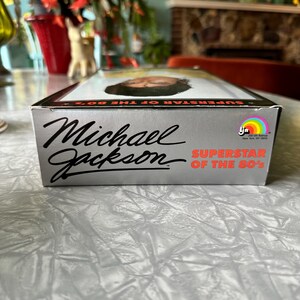 Michael Jackson 'thriller' Original Box Superstar of the 80's - Etsy