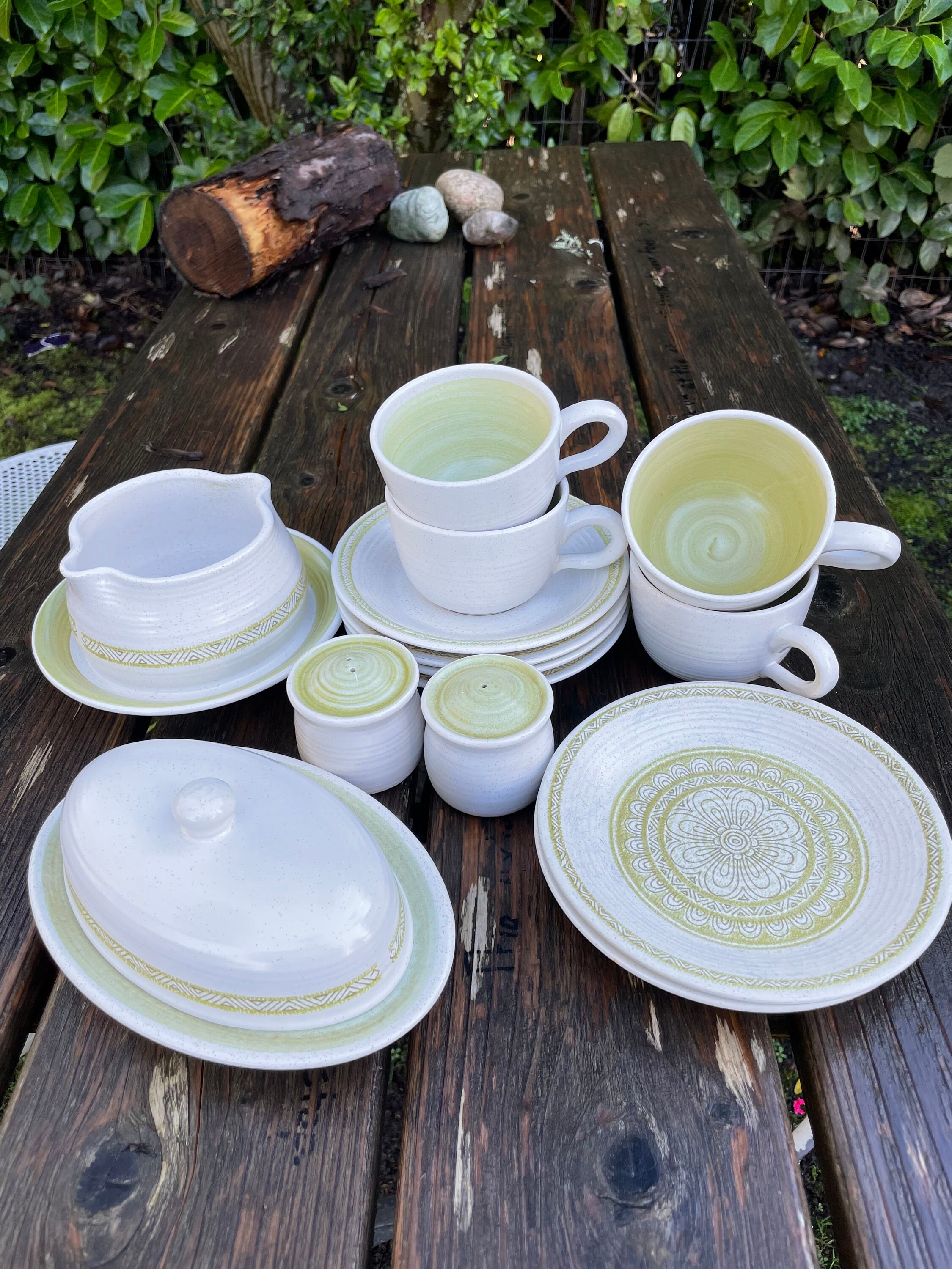 Franciscan Hacienda Green MCM Sunburst Stoneware Your Choice, Gravy ...