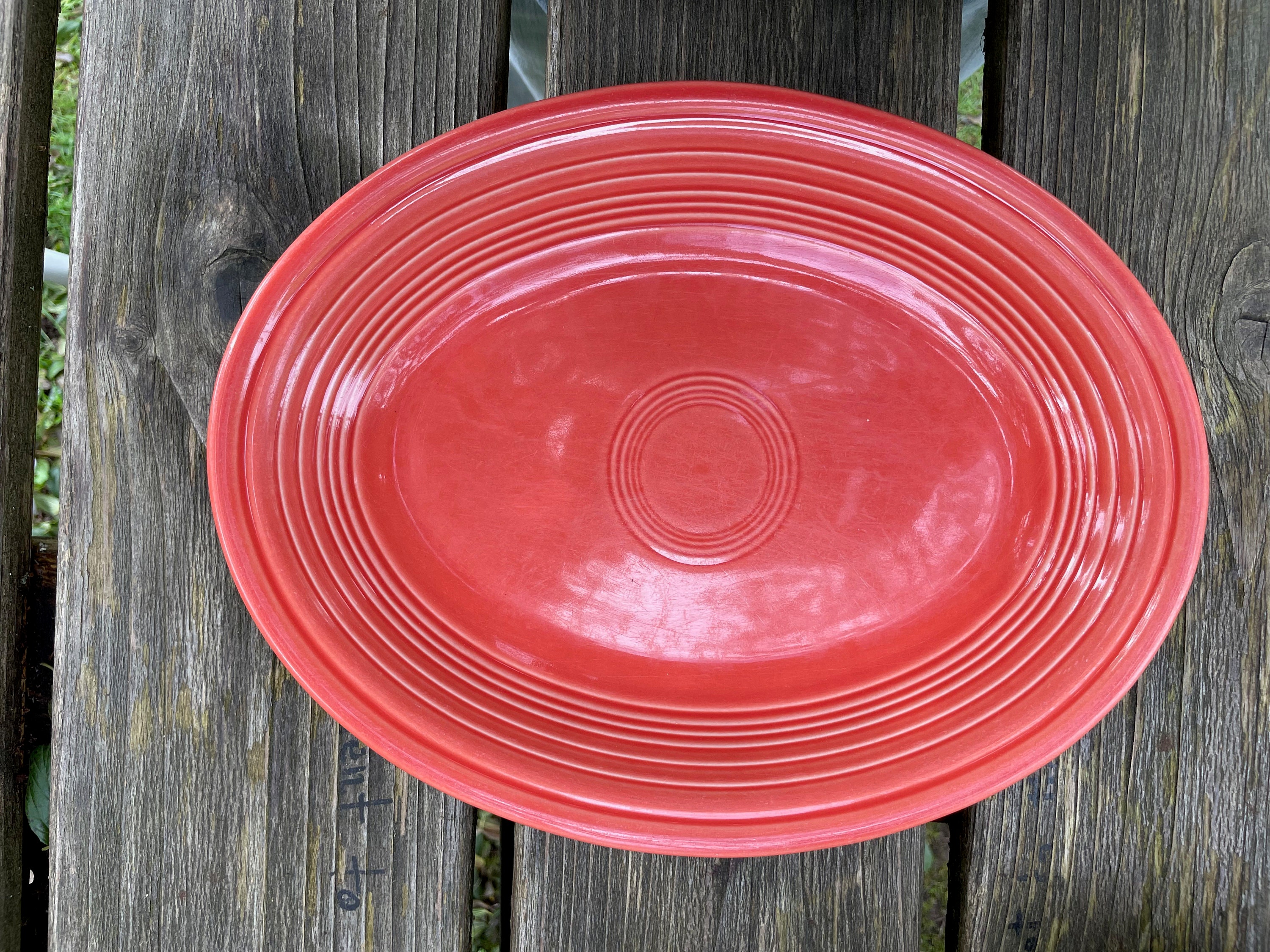 Fiesta Platter 11 1/2" Vintage Homer Laughlin Fiestaware Retired Colors ...