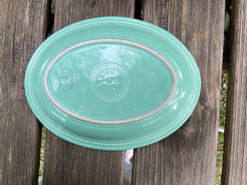 Fiesta Platter 11 1/2" Vintage Homer Laughlin Fiestaware Retired Colors ...