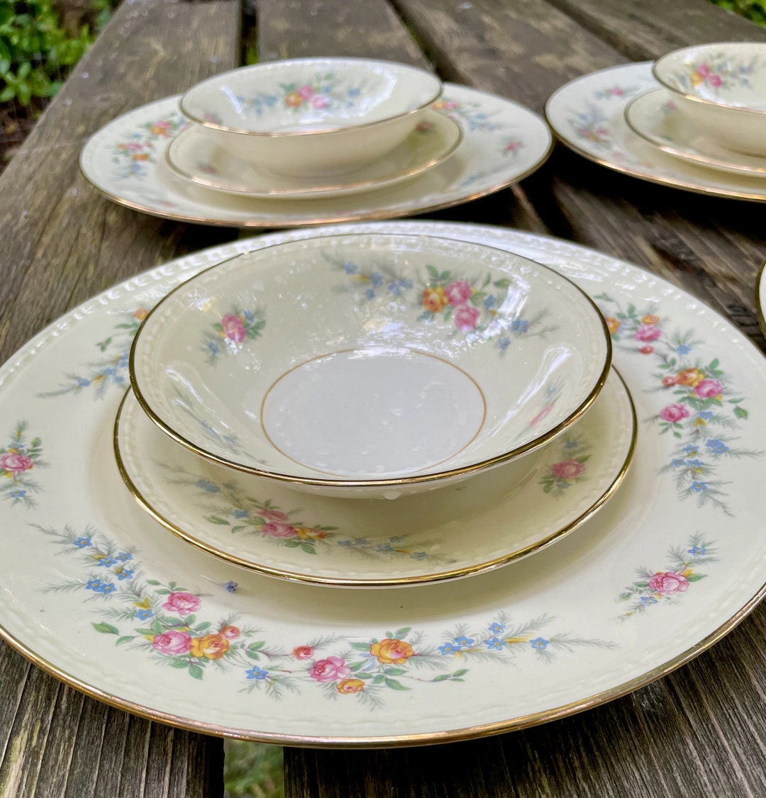 Homer Laughlin Eggshell Georgian Cashmere Set of Choice Vintage 1940s ...