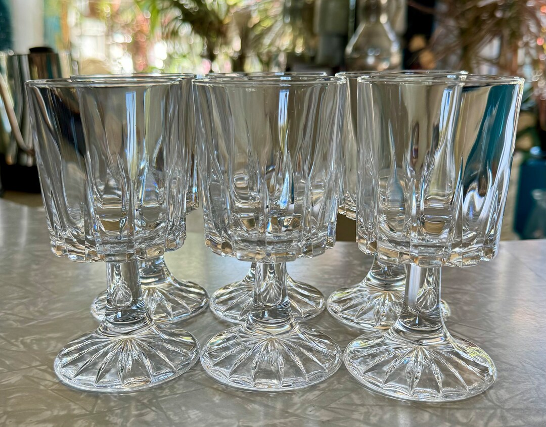6 RCR Zeus Bar Glasses Italian Cut Crystal Wine Rocks Cocktail - Etsy