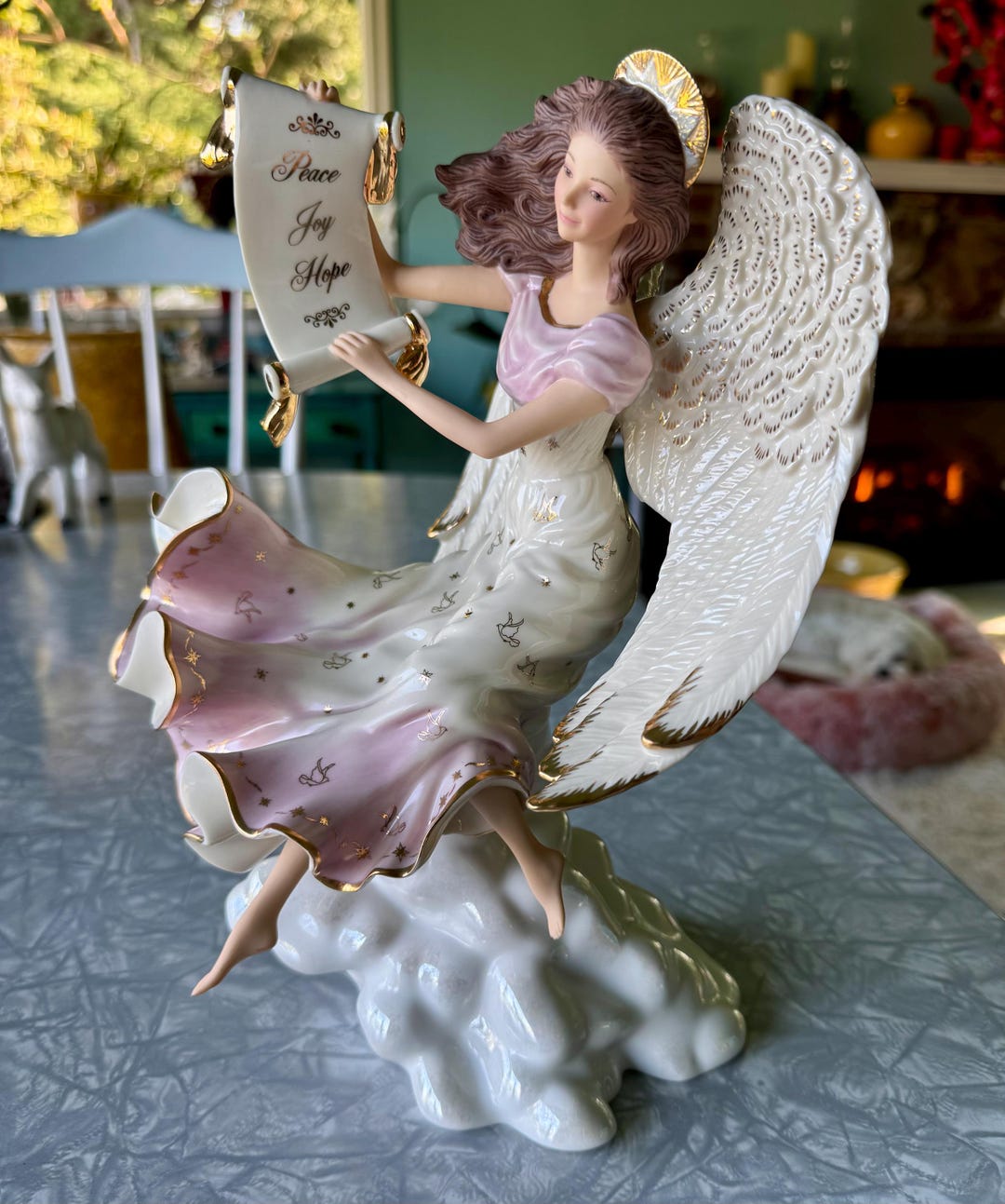 Lenox Millennium Angel Blessing Figurine - Etsy