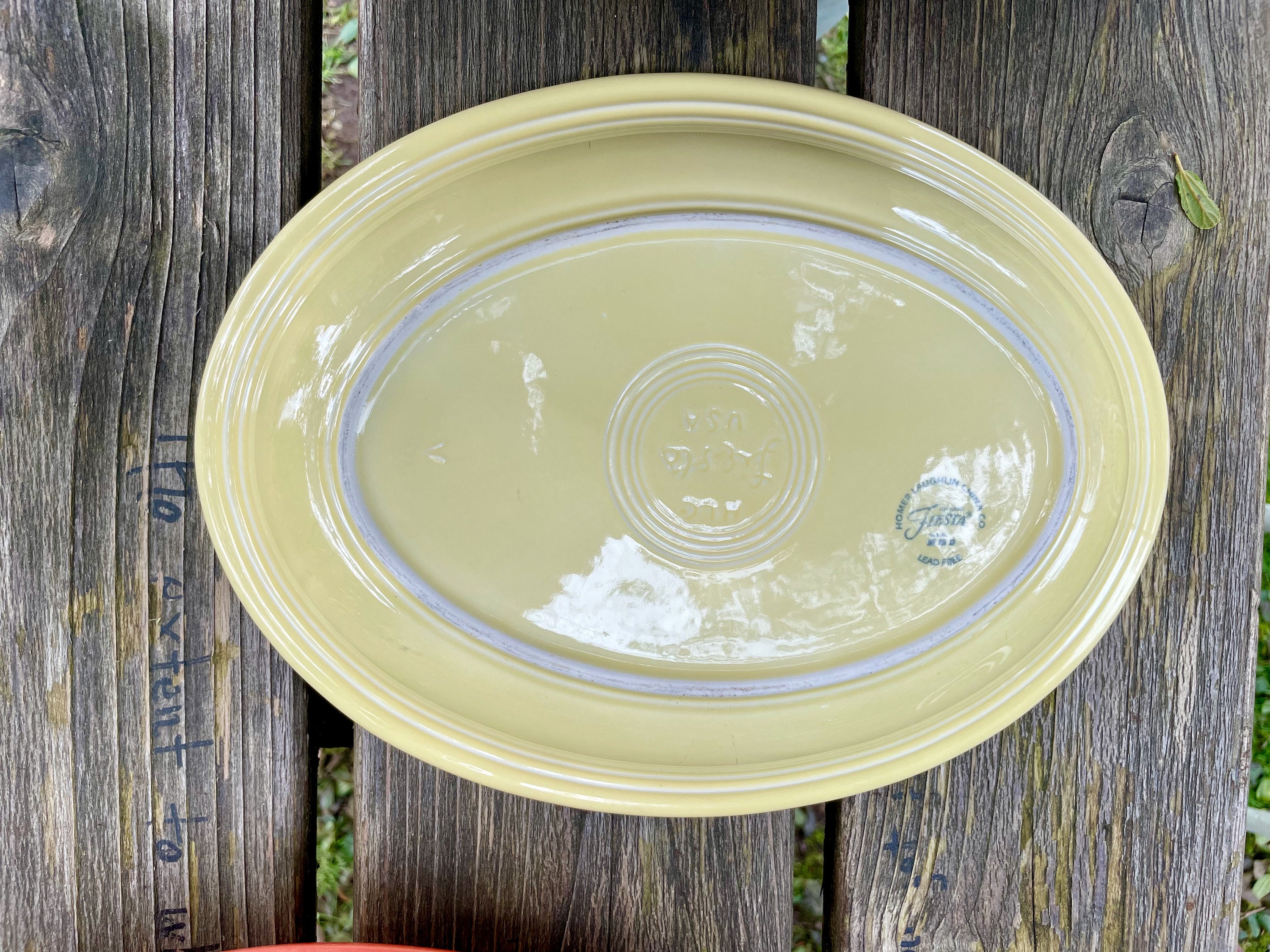 Fiesta Platter 11 1/2" Vintage Homer Laughlin Fiestaware Retired Colors ...