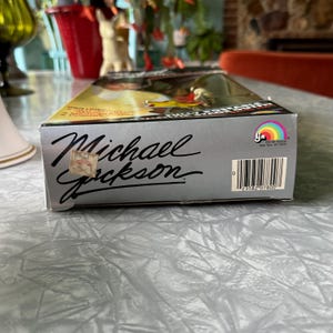 Michael Jackson 'thriller' Original Box Superstar of the 80's - Etsy