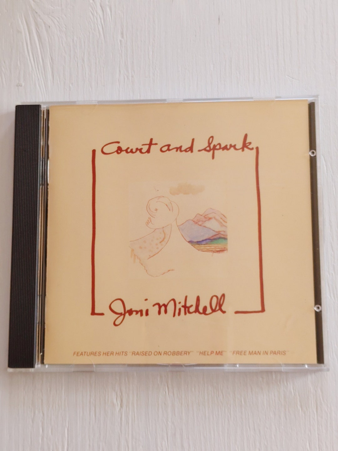 Joni Mitchell, Court and Spark, (CD) Circa 1974 RARE West Germany ...
