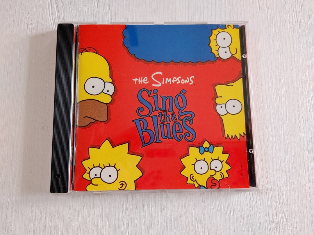The Simpsons Sing the Blues Music Cd Tv Hit Circa 1990 - Etsy