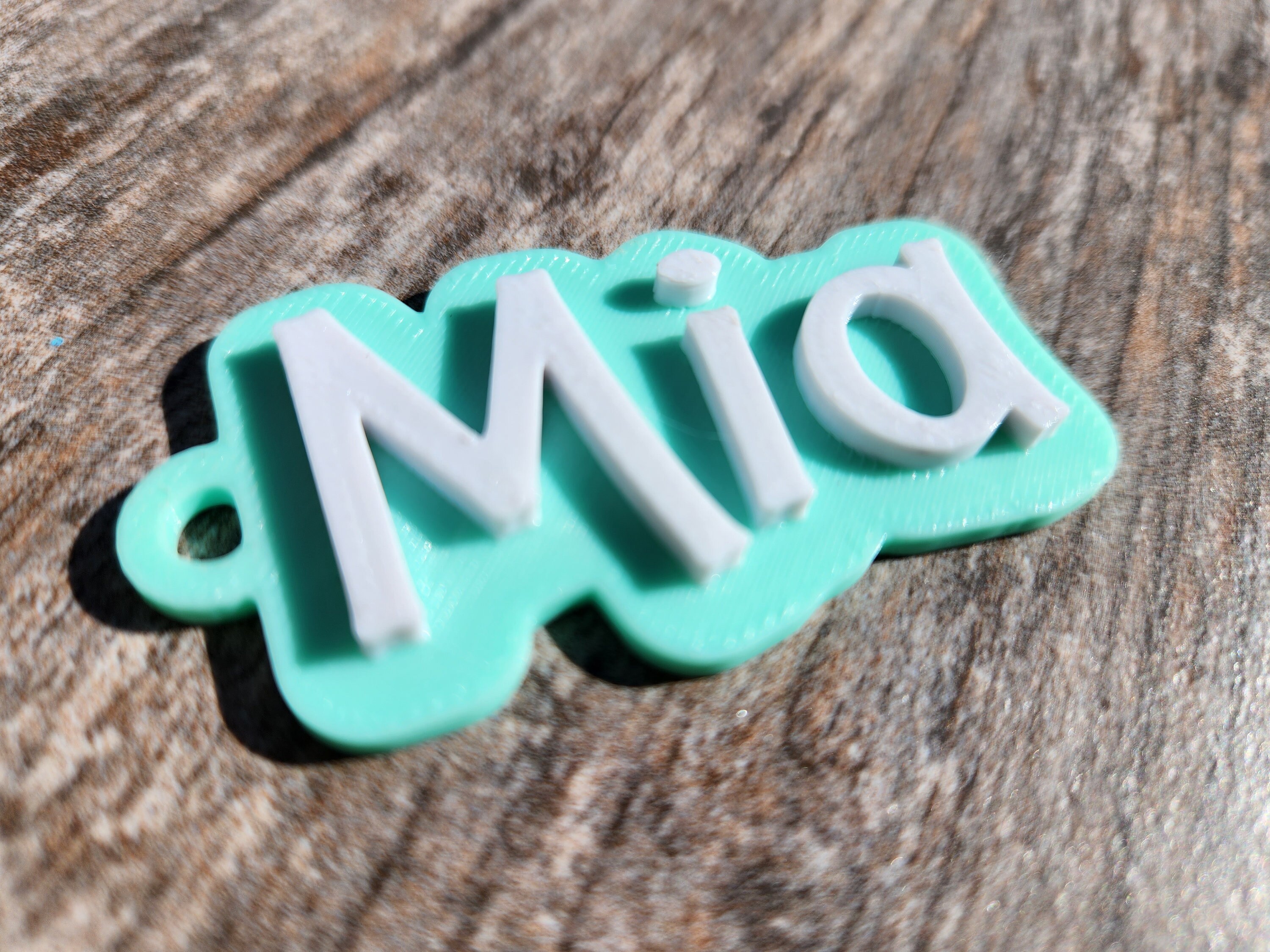 Personalized Keychain Custom Color and Text Bag Tag Key Ring Name Tag ...