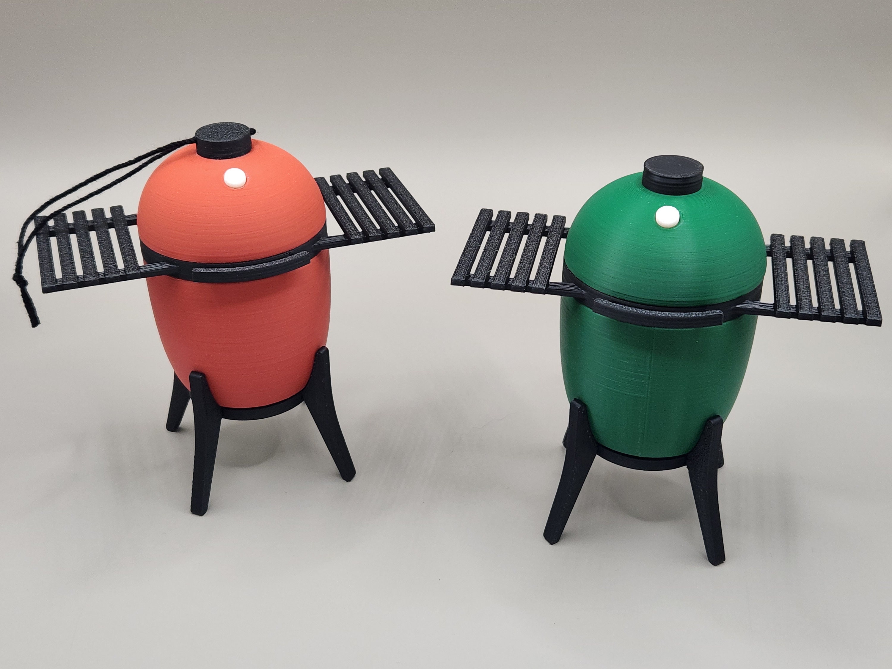 Miniature Grill - Desk Decor - 3D Printed - Unique BBQ Collectible ...